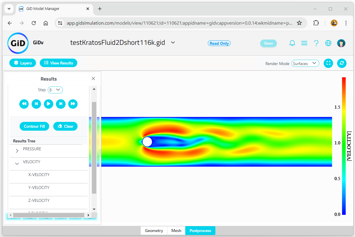 GiDv - GiD SIMULATION
