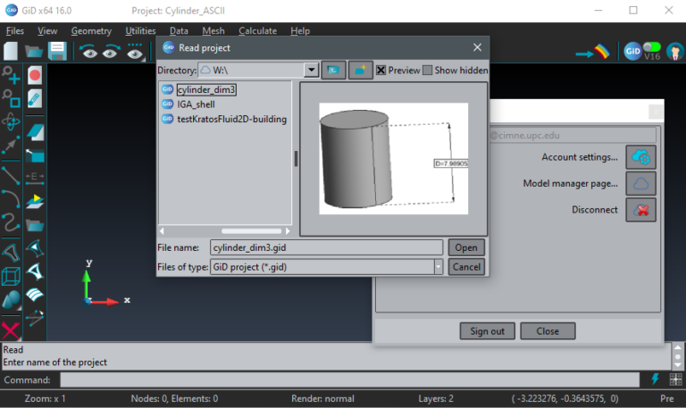 Storage - GiD SIMULATION