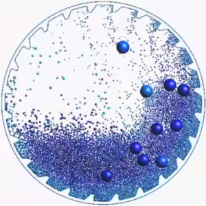 SAG Mill - GiD SIMULATION