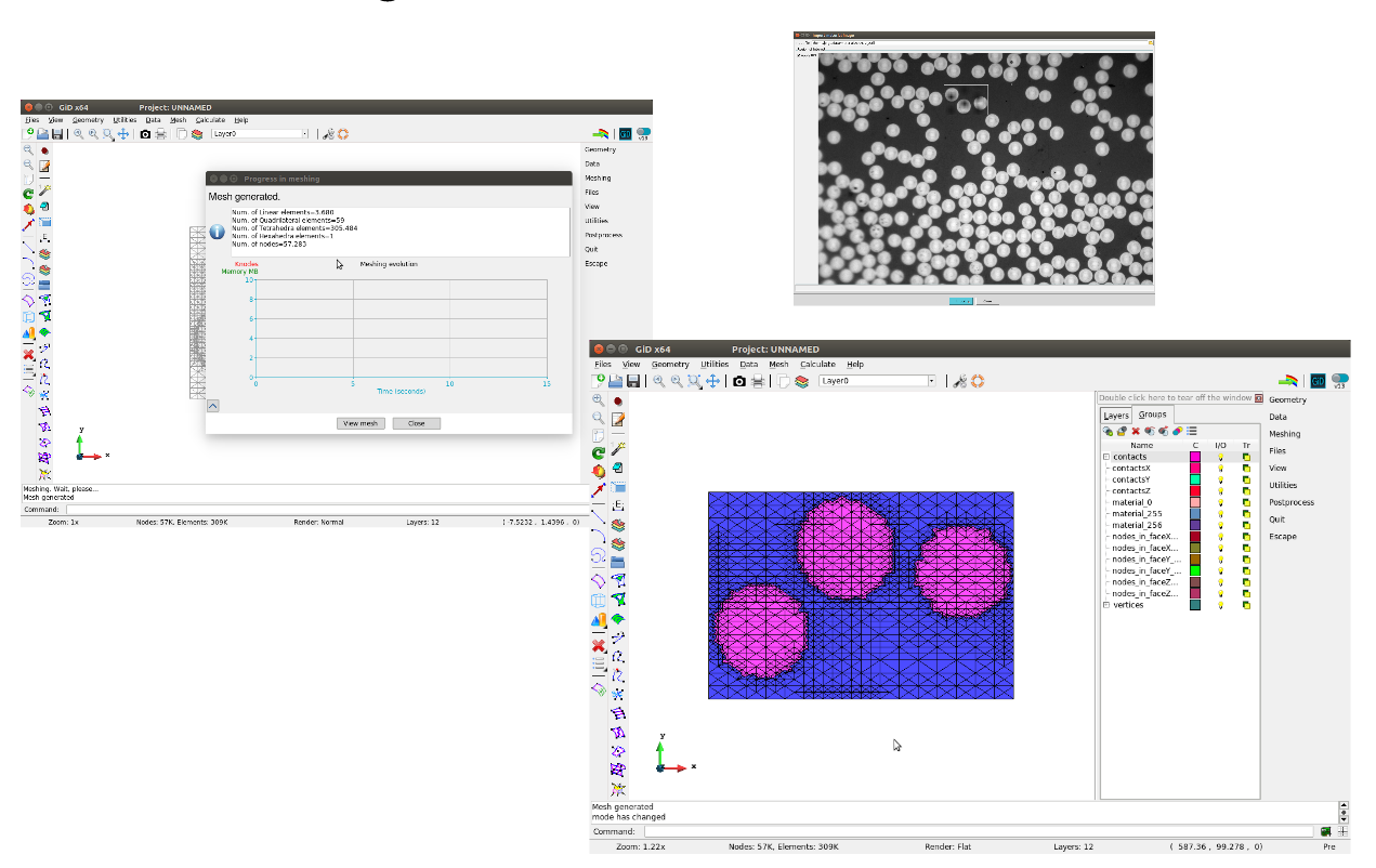 I2M: Image to Mesh - GiD SIMULATION