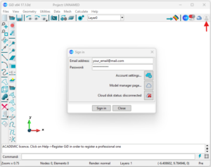 Get Password - GiD SIMULATION